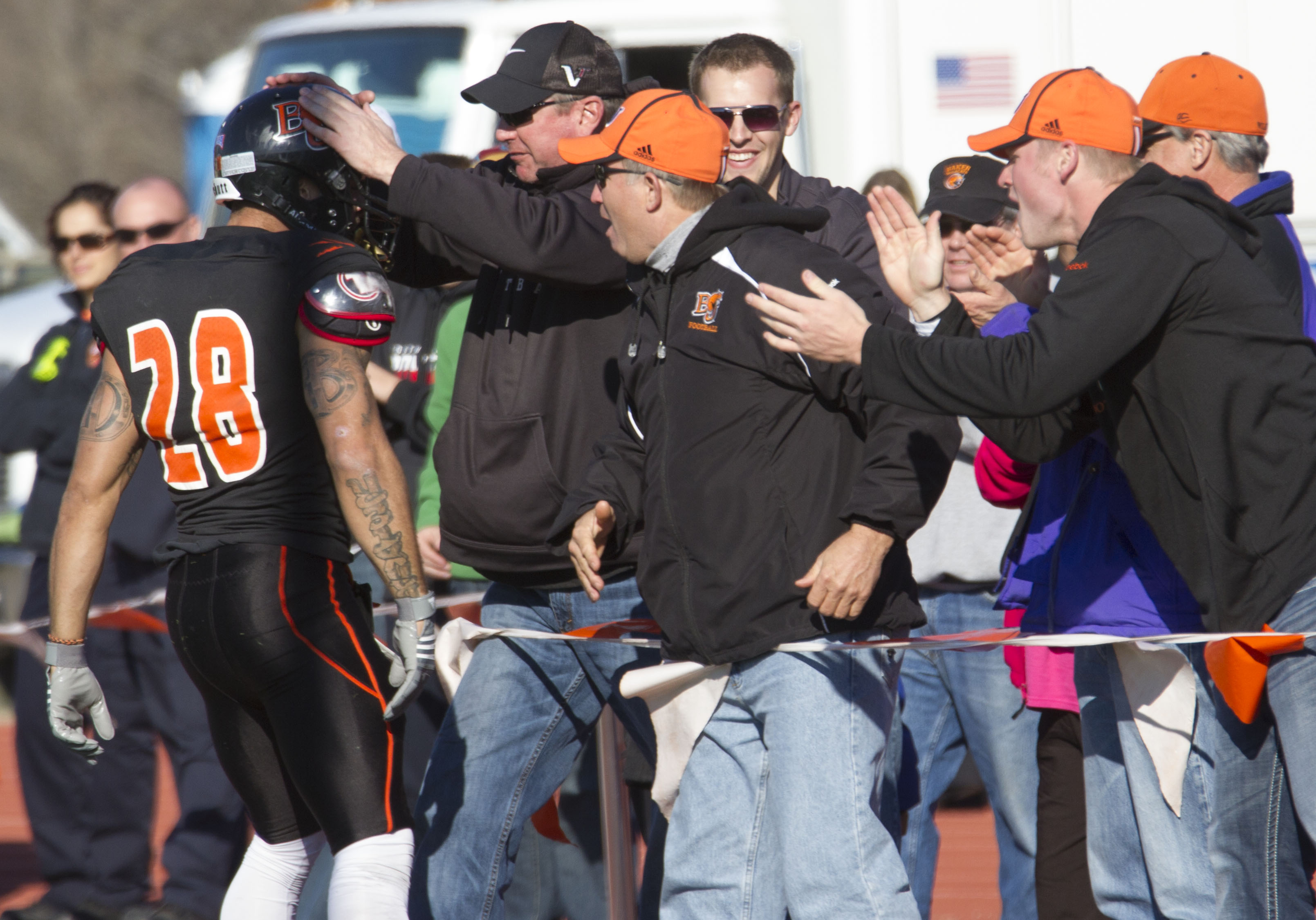 Photo gallery: Morningside vs. Baker football (NAIA quarterfinals ...